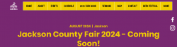 Jackson County Fair 2025 Jackson