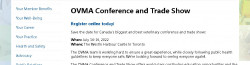 OVMA Conference and Trade Show Toronto