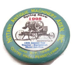 Nittany Antique Machinery Association Show 2026 May Centre