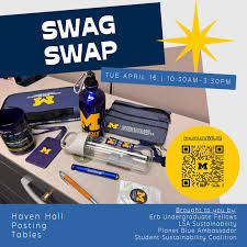 Earth Month Swag Swap Ann Arbor