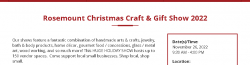 Rosemount Craft & Gift Show Rosemount