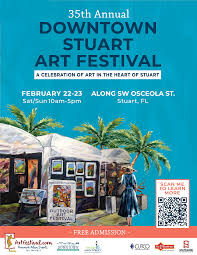Annual Downtown Stuart Art Festival 2026 October Stuart