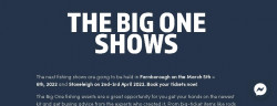 The Big One Fishing Show 2026 Farnborough
