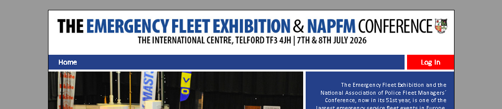The NAPFM Emergency Fleet Exhibition 2026 Telford