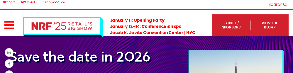 NRF Retails Big Show 2026 New York