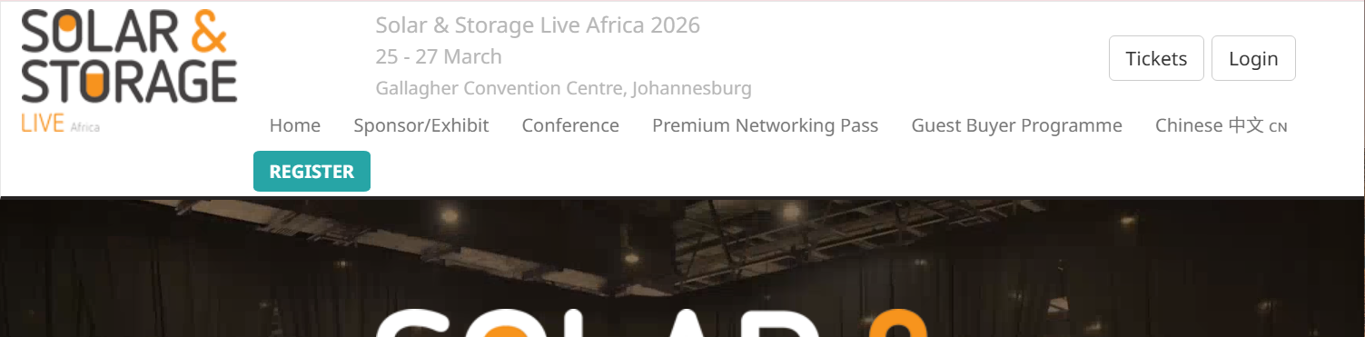 Solar Show Africa 2026 Johannesburg