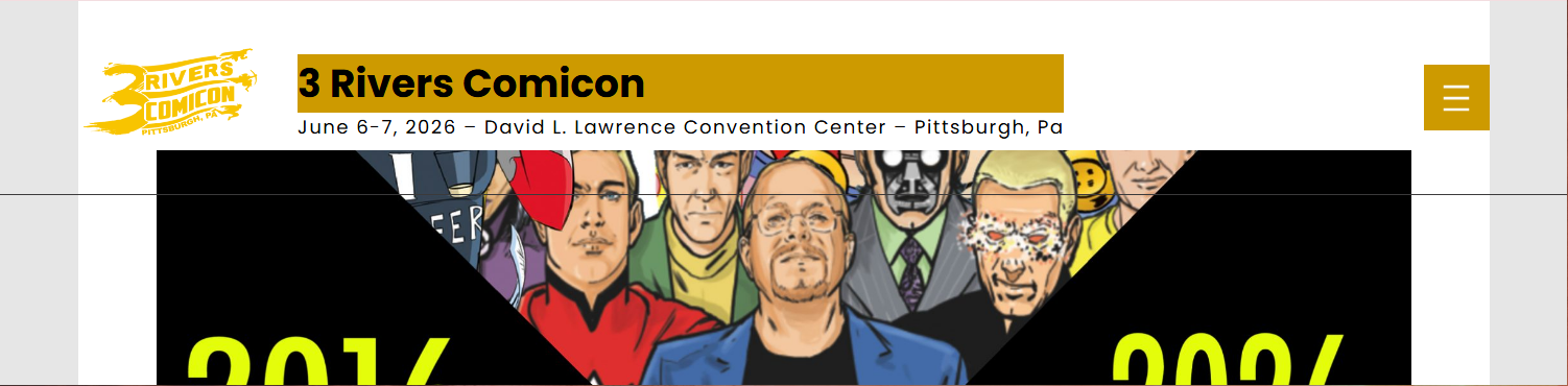 3 Rivers Comicon 2026 Pittsburgh