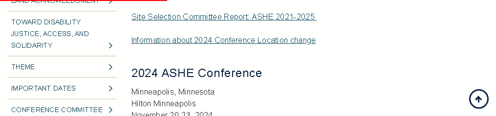 ASHE Conference 2025 Denver