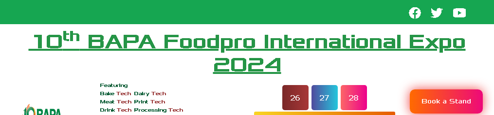 BAPA Foodpro International Expo Bangladesh 2026 Dhaka