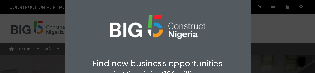 The Big 5 Construct Nigeria 2026 Lagos