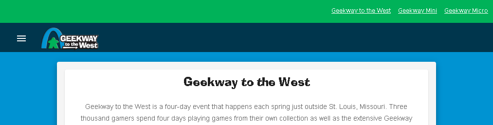 Geekway to the West 2026 Saint Charles