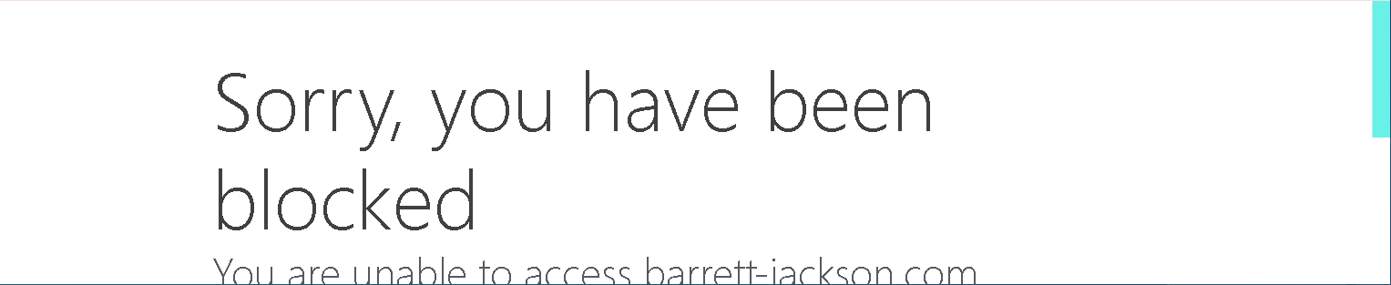 Barrett-Jackson 2025 Scottsdale