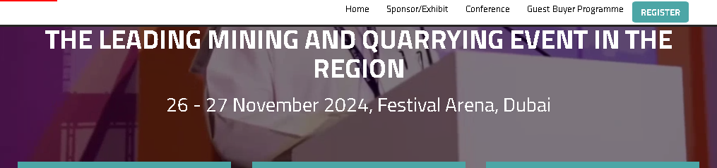 The Mining Show 2026 Dubai