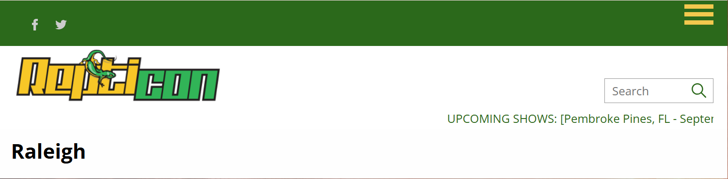 North Carolina Repticon 2025 Raleigh