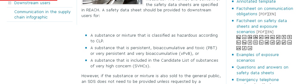 REACH-eSDS: Use extended safety data sheets for safe use 2026 Essen