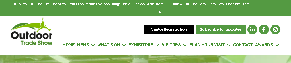 Outdoor Trade Show 2026 Liverpool
