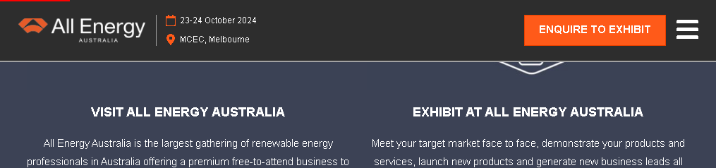 All-Energy Australia 2025 Melbourne