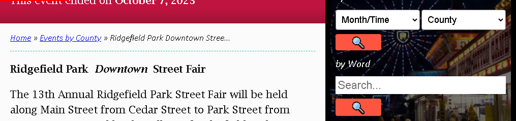 Ridgefield Park Downtown Street Fair Ridgefield Park