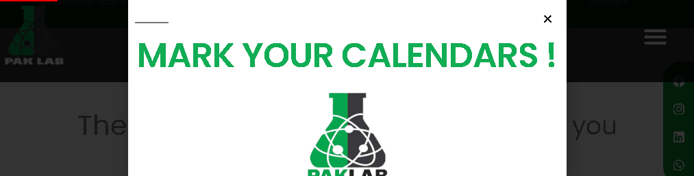 PAKLAB EXPO 2025 Lahore