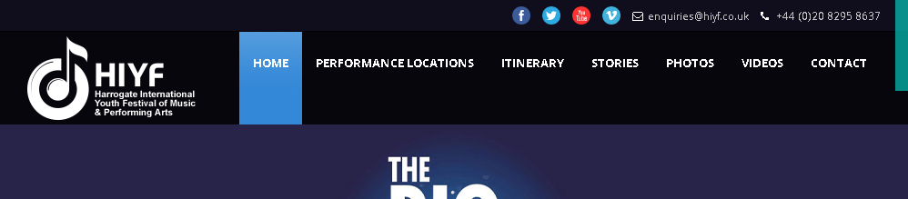 Hiyf Music And Performing Arts 2026 Harrogate