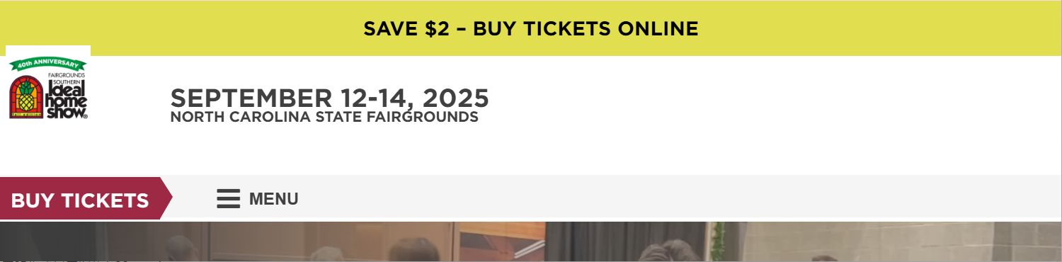 North Carolina Home Show 2026 Raleigh