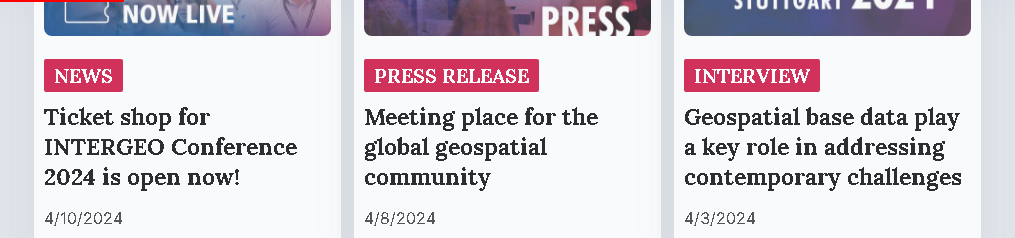 Intergeo 2025 Stuttgart