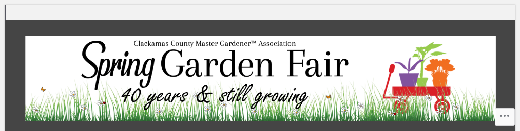 Spring Garden Fair 2025 Canby