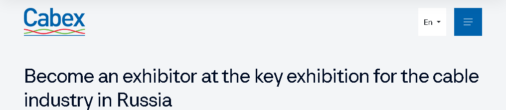 International Exhibition of Cable and Wire Products, Equipment and ...