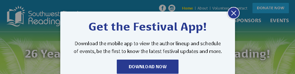 Southwest Florida Reading Festival 2026 Fort Myers