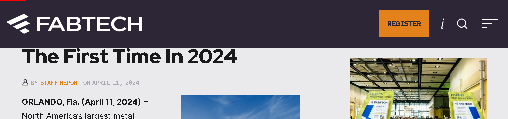 FABTECH 2026 Las Vegas