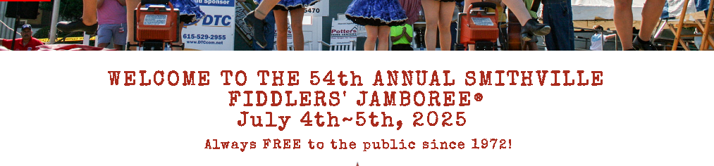 Smithville Fiddlers Jamboree and Crafts Festival 2025 Sparta