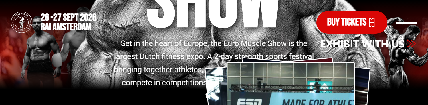Euro Muscle Show 2026 Amsterdam