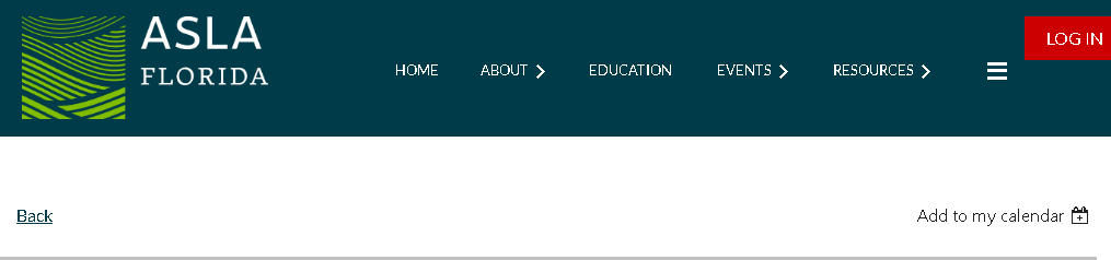 ASLA Florida Annual Conference & Expo 2024 Orlando