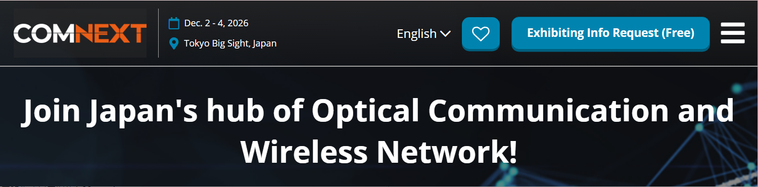 COMNEXT - Next Generation Communication Technology Expo 2026 Koto