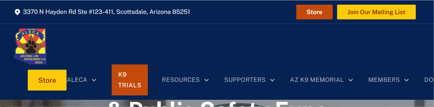 Desert Dog Police K9 Trials & Public Safety Expo 2025 Scottsdale