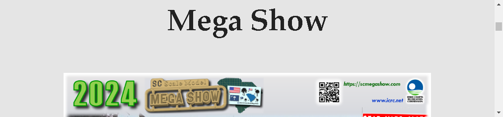 SC Scale Model Mega Show Columbia