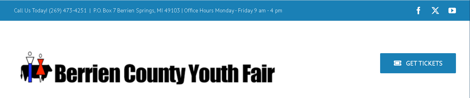 Berrien County Youth Fair 2026 Michigan