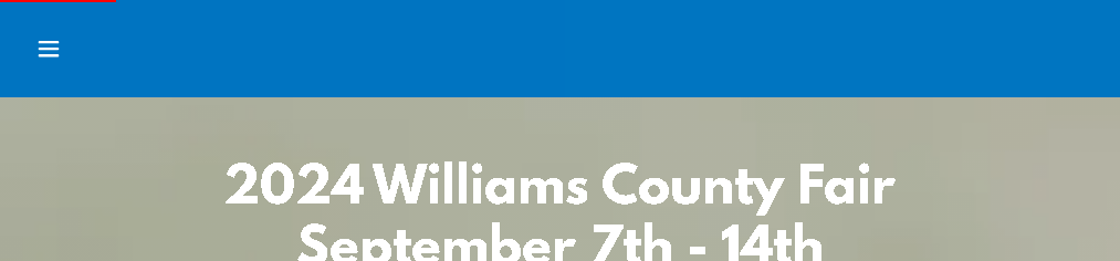 Williams County Fair 2025 Montpelier
