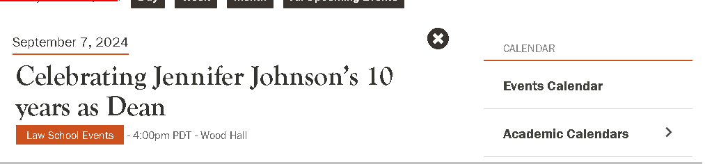 Celebrating Jennifer Johnson's 10 Years as Dean Portland