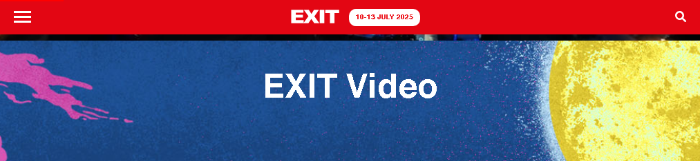 Exit Festival 2025 Petrovaradin