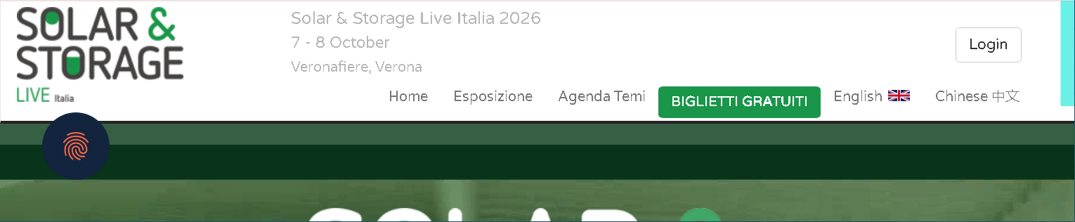 Solar & Storage Live Italia 2026 Verona