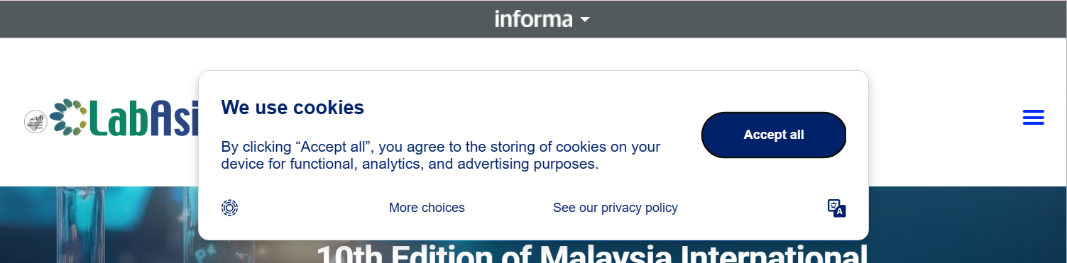 Lab Asia 2027 Kuala Lumpur