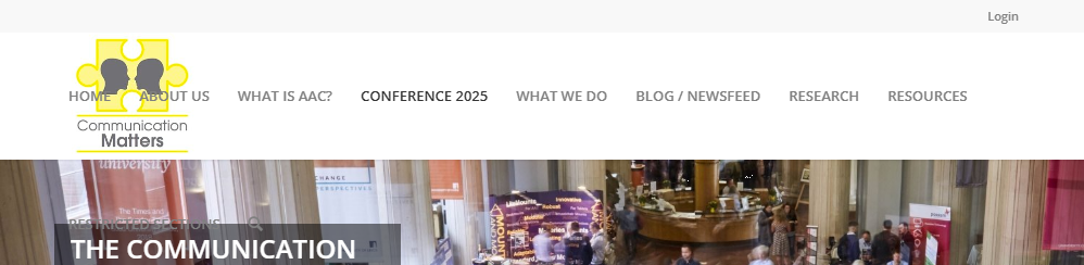 Communication Matters International AAC Conference 2025 Leeds