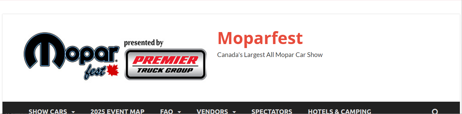 Moparfest 2026 Stratford