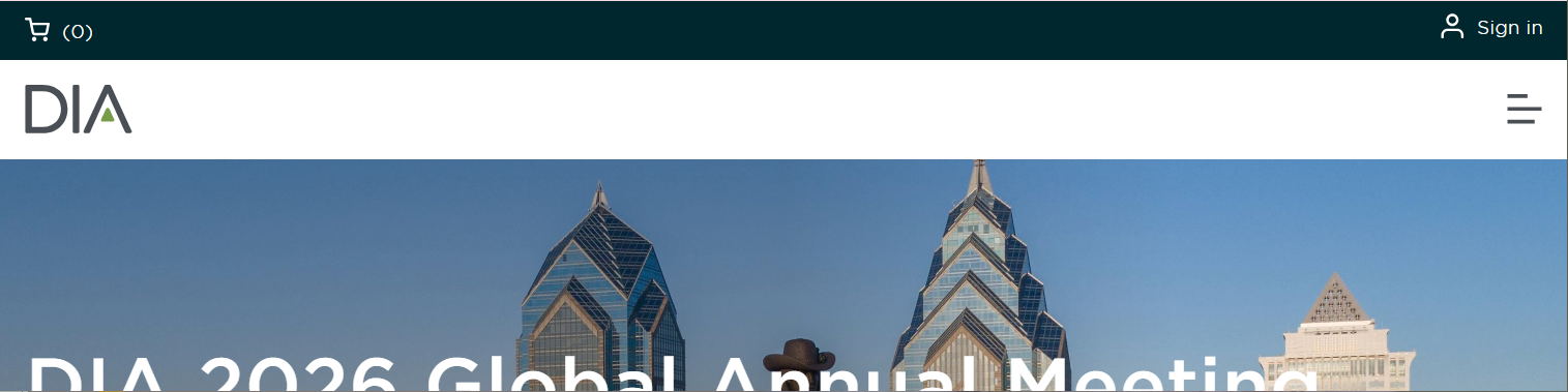 DIA Global Annual Meeting 2026 Philadelphia