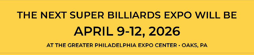 Super Billiards Expo 2026 Oaks