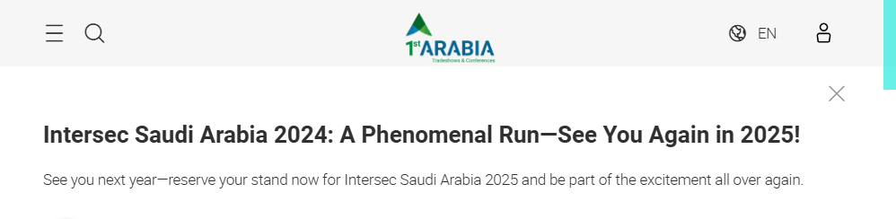 Intersec Saudi Arabia 2026 Riyadh